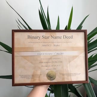 Buy Name A Star Gifts From Our online Australian Star Registry